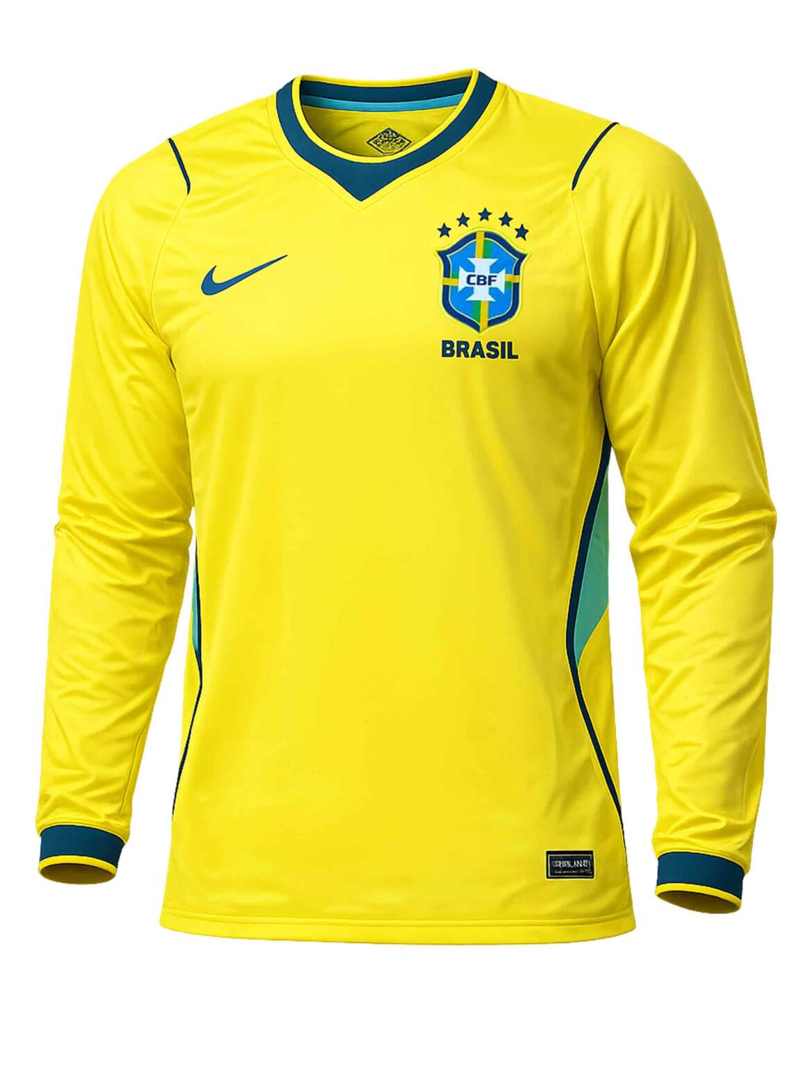 Brazil Home Jersey 2026 Worldcup Long Sleeves Premium In India